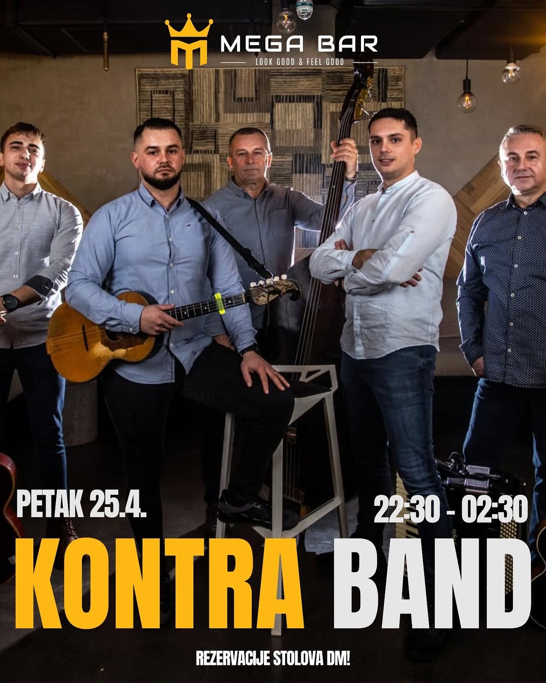 MEGA BAR: Ide gas - sutra stiže jedan i jedini Kontra Band! - Zagorje International