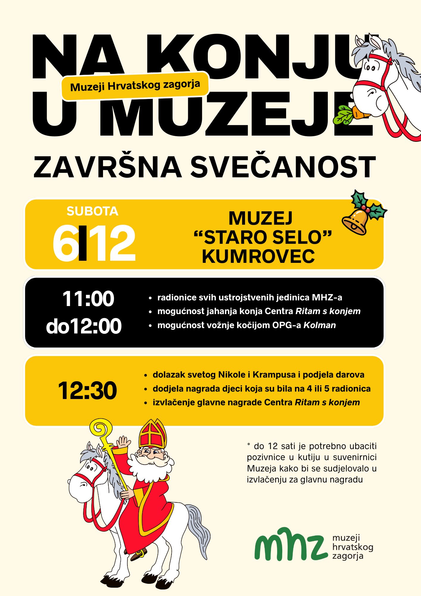 Ove subote slijedi završnica edukativnog programa “Na konju u Muzeje ...